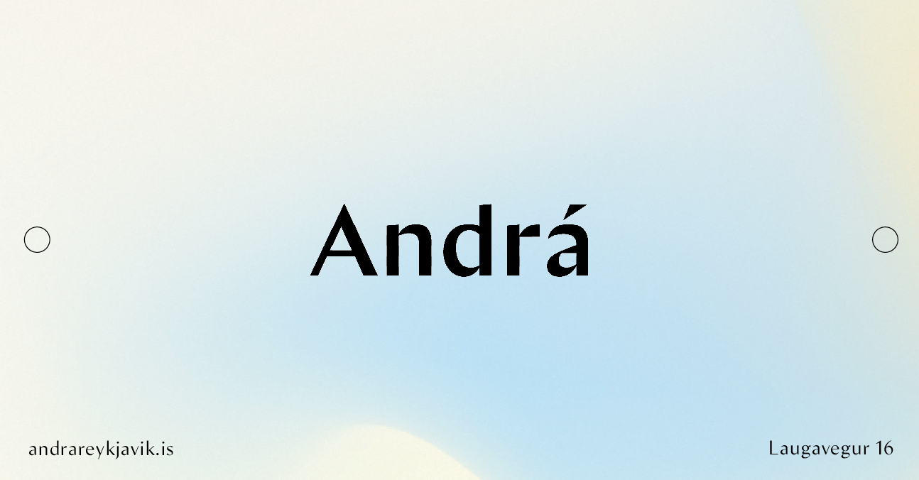 Andrá Reykjavík – Andrá Reykjavík
