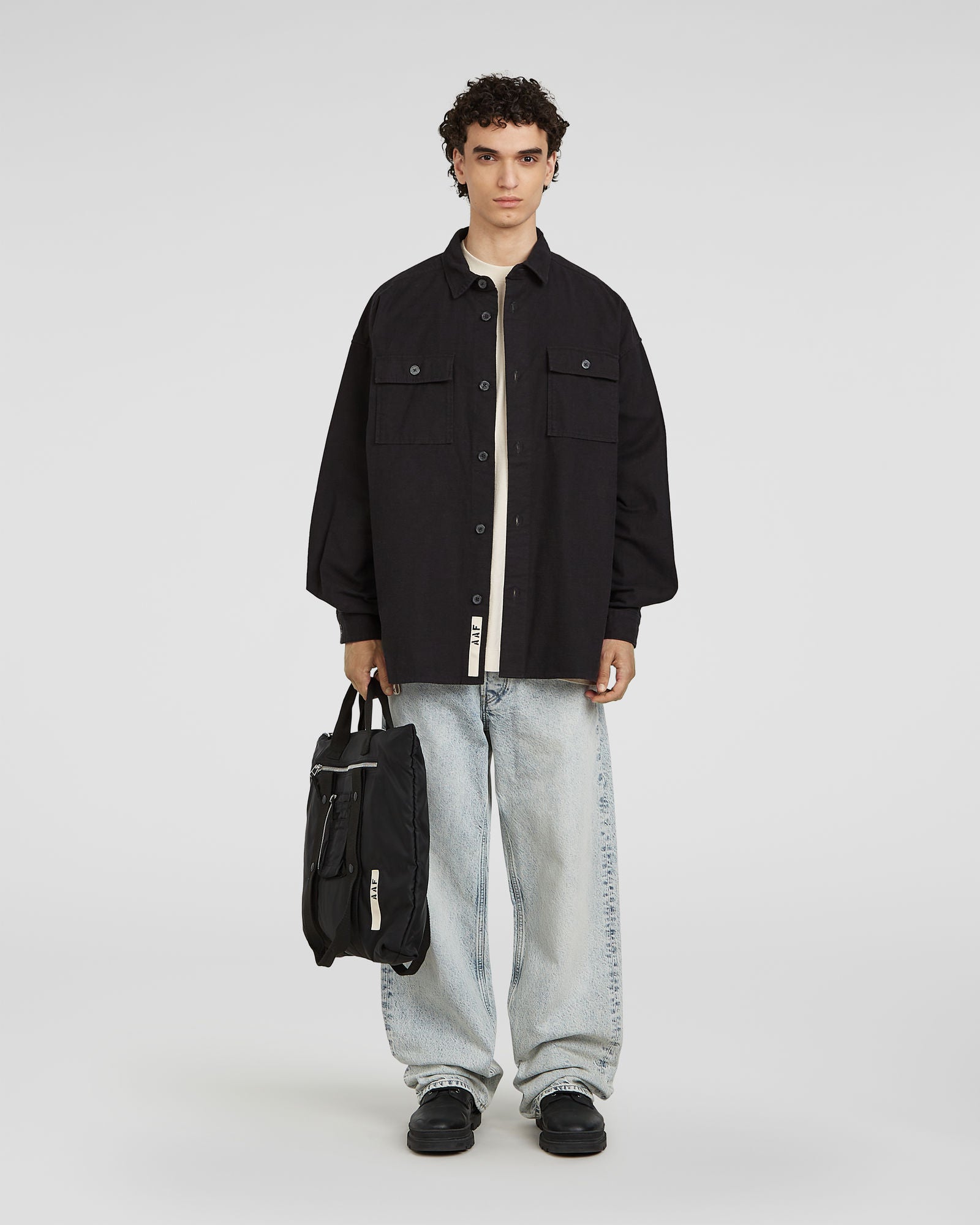 Oversized work shirt – Andrá Reykjavík
